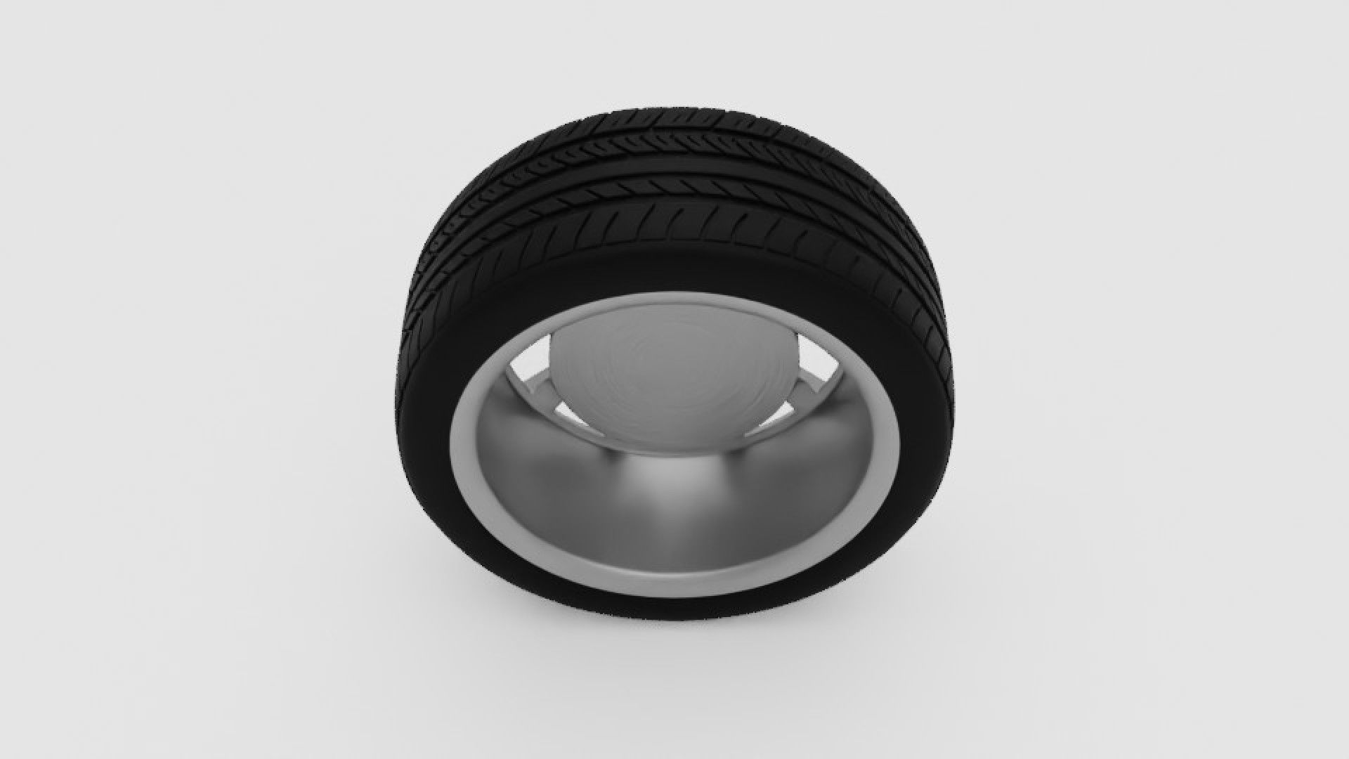 3D model Police Wheel With Rim VR / AR / low-poly | CGTrader