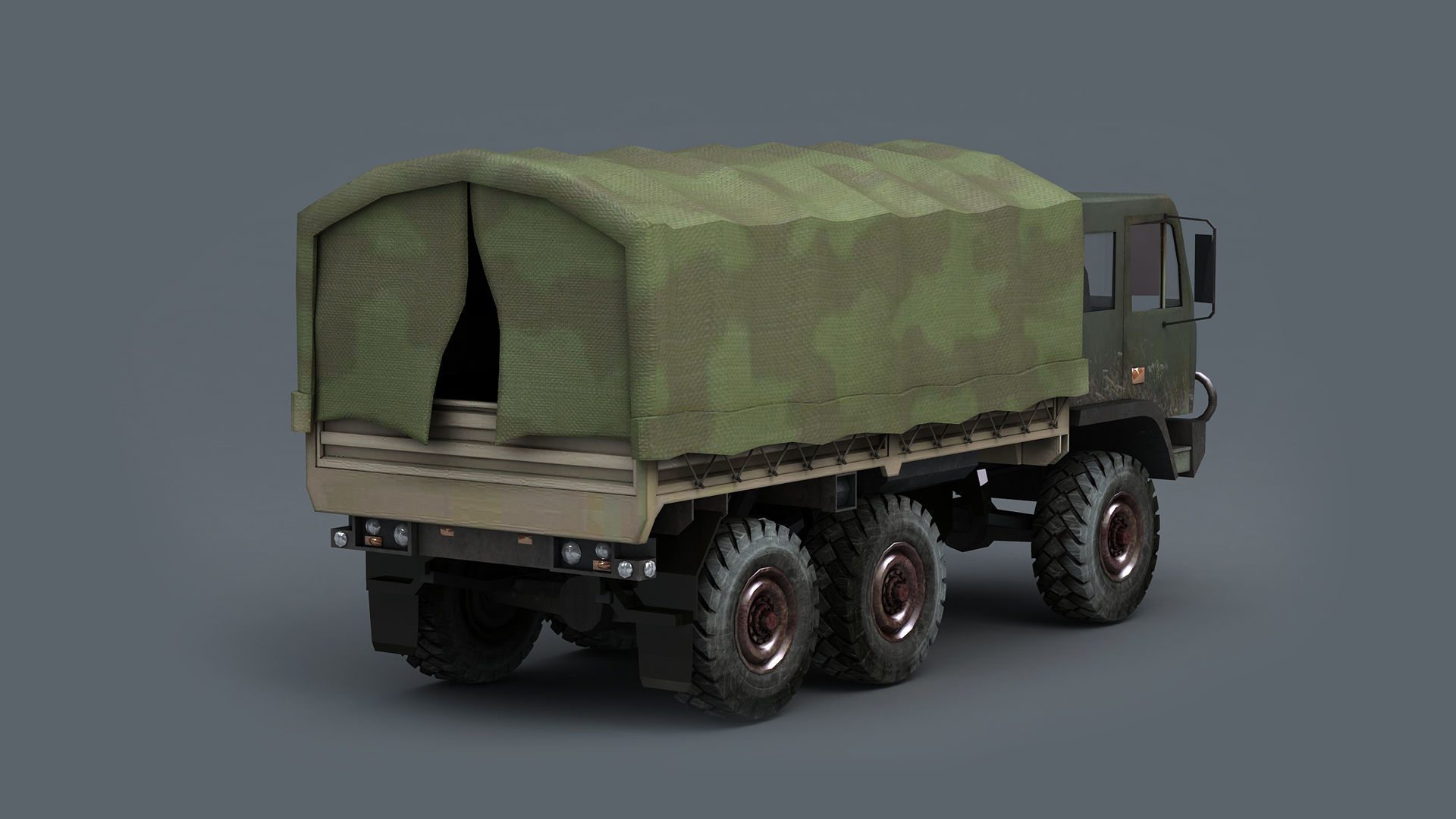 Dongfeng EQ2102 vehicle army truck war tank 3D model | CGTrader