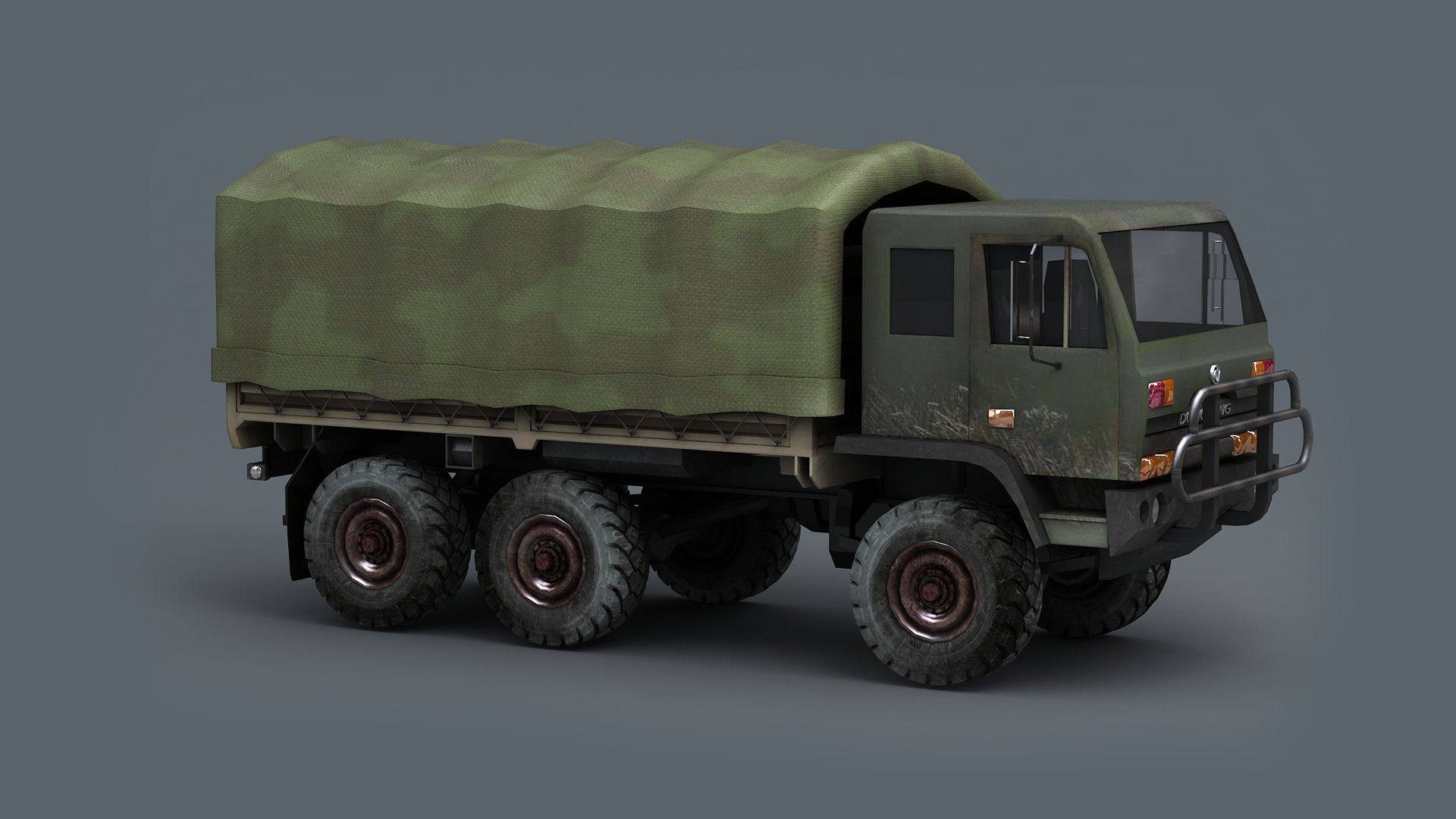 Dongfeng EQ2102 vehicle army truck war tank 3D model | CGTrader