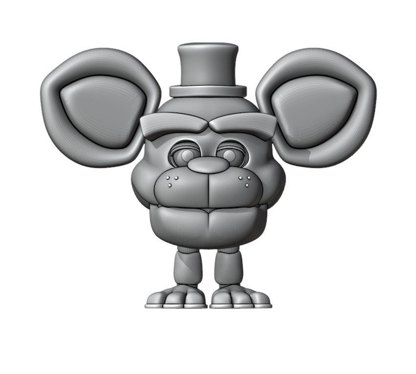Freddy meme 3D model 3D printable | CGTrader