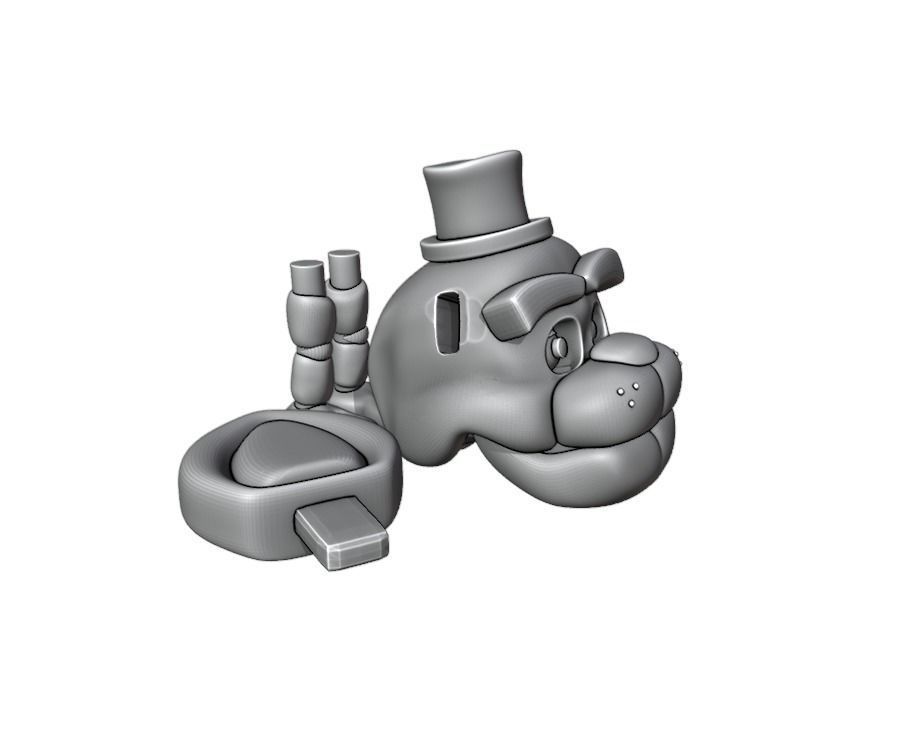 Freddy meme 3D model 3D printable | CGTrader