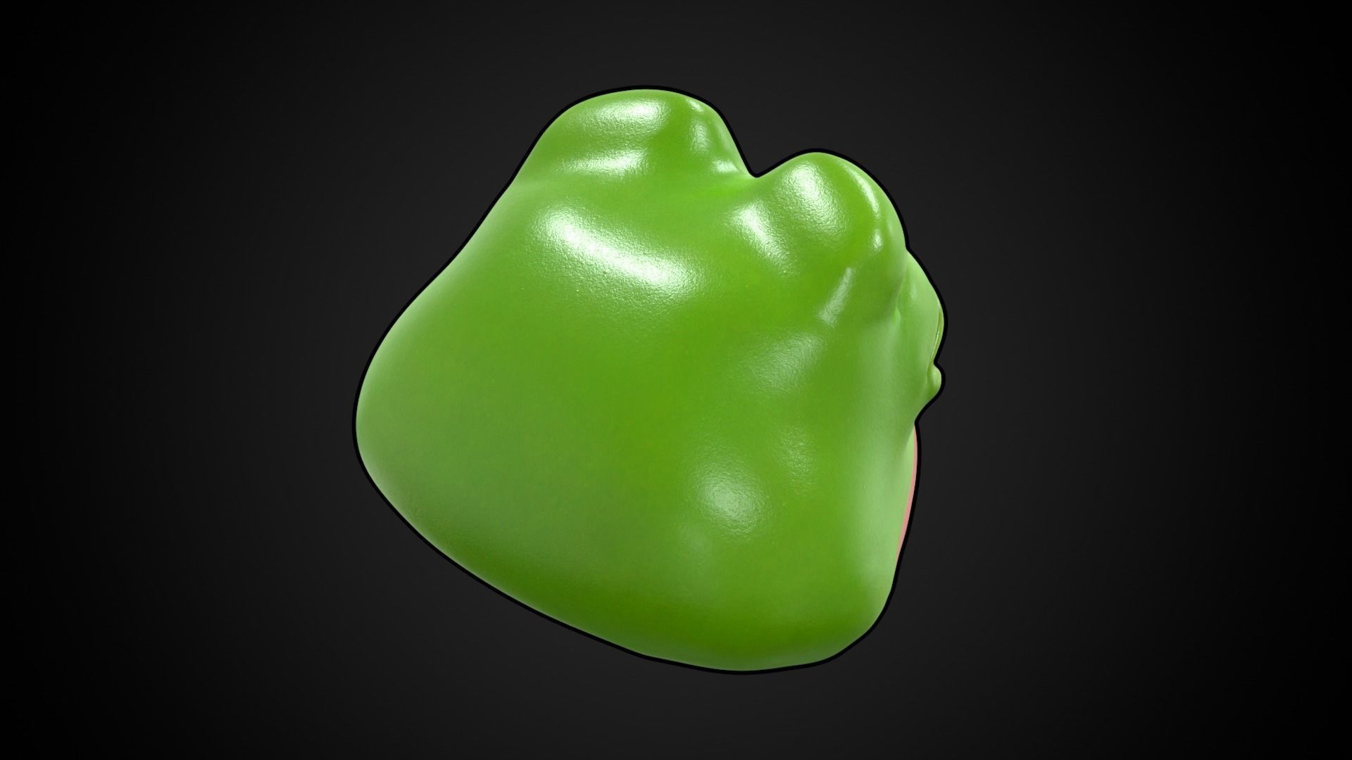 3D model Pepe the Frog - Sad Pepe Expression VR / AR / low-poly | CGTrader