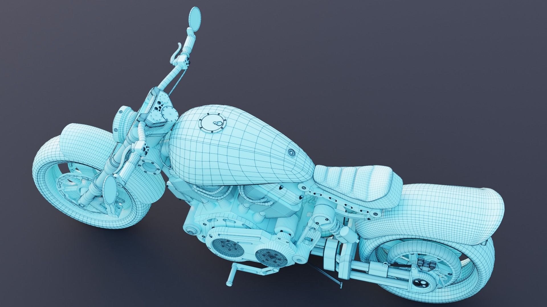 Biker on motorcycle with shotgun 3D model rigged | CGTrader