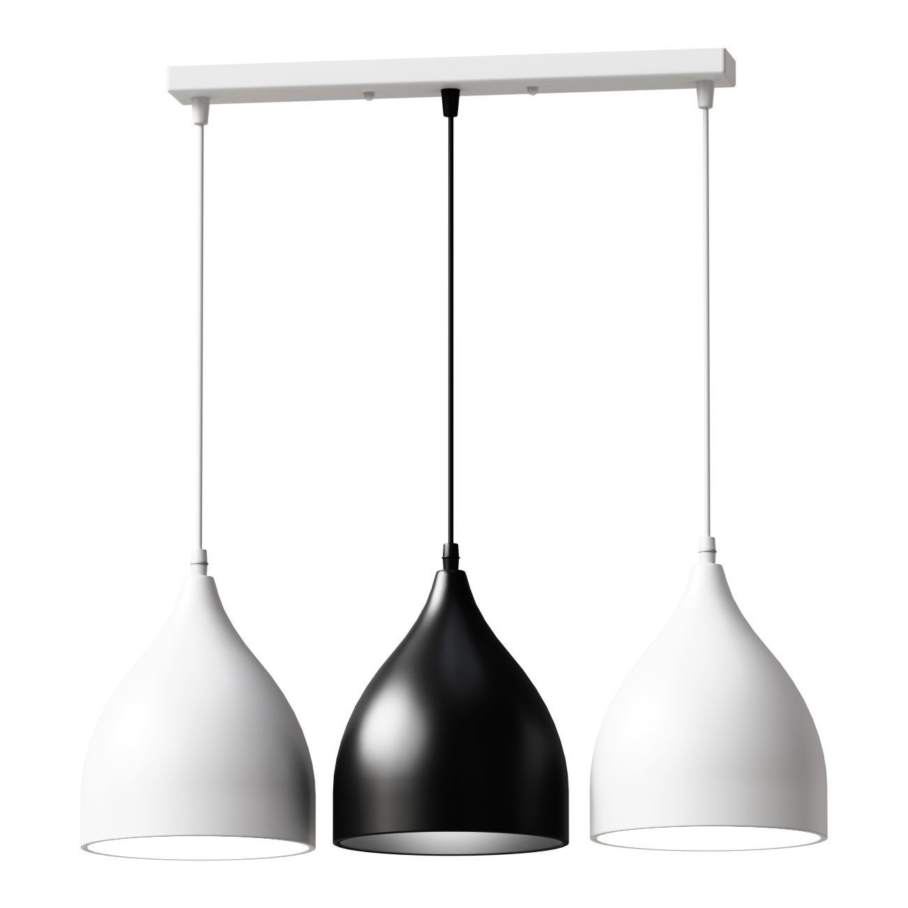 Home Decorative Iron kitchen Pendant lights 3D model animated | CGTrader