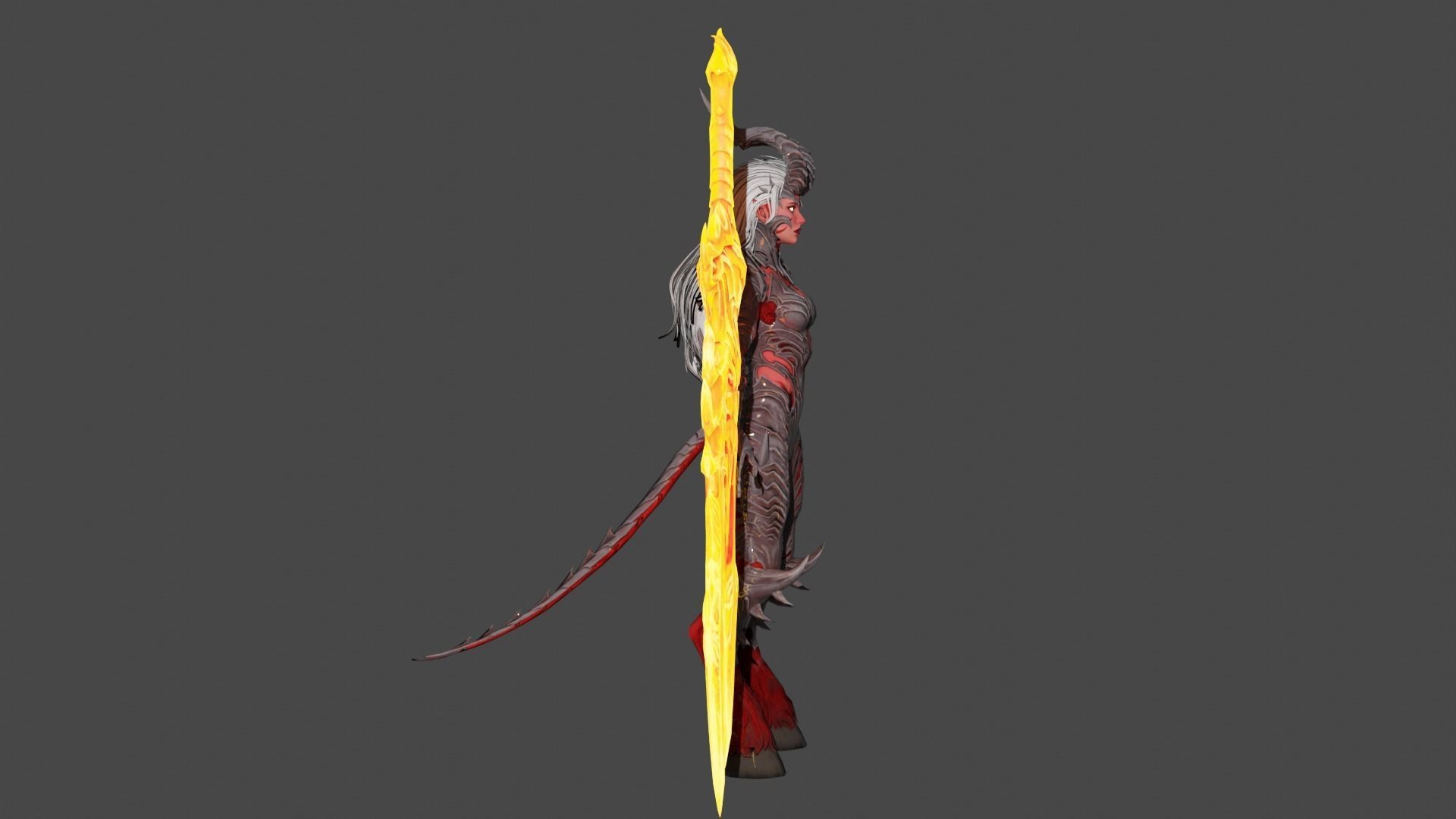 Darkchylde MFR 3d model 3D model rigged | CGTrader