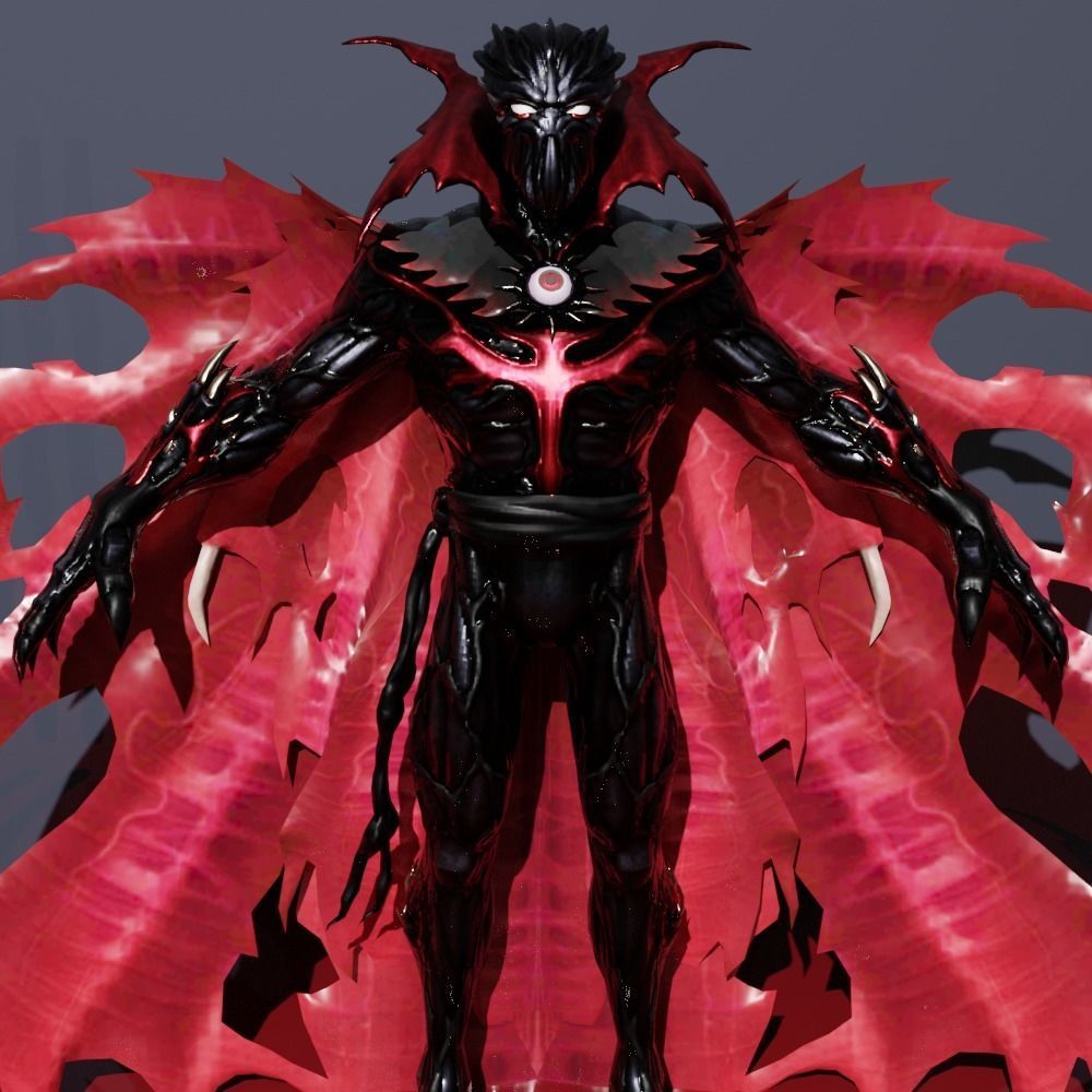 Symbiote Supreme FBX 3D model rigged | CGTrader