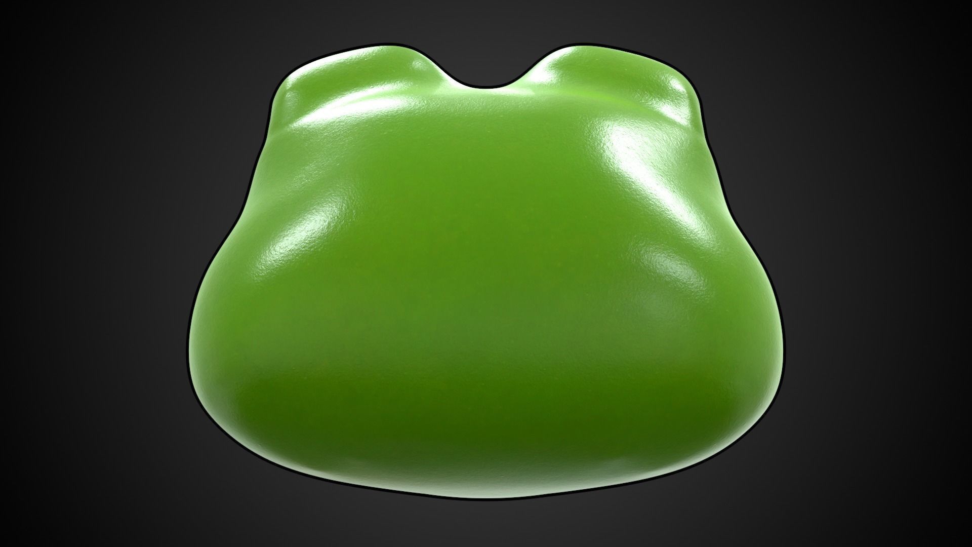 3D model Pepe the Frog - Shocked Pepe Expression V2 VR / AR / low-poly ...