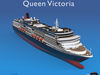 Cunard Queen Victoria cruise ship 1-450 model kit 3D model 3D printable ...