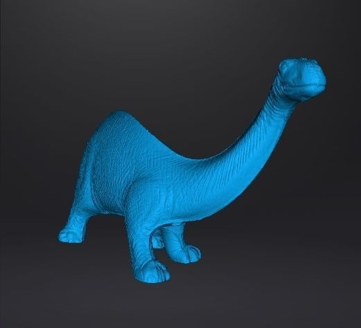 BRONTOSAURUS 70S VINTAGE TOY FIGURE MODEL FOR KIDS DINOSAUR RPG 3D ...