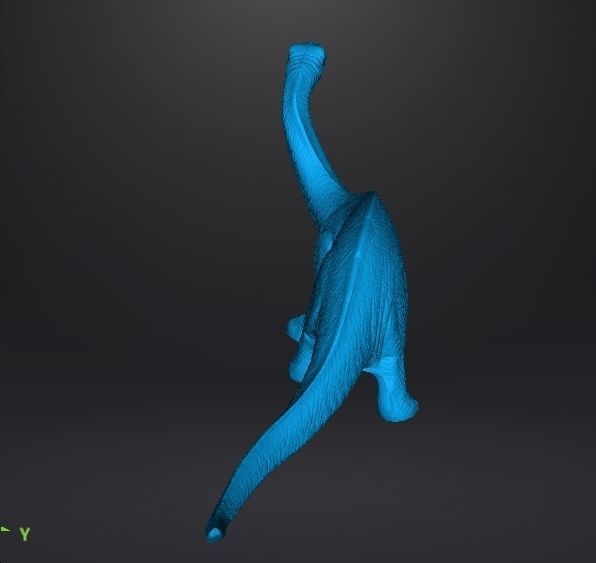 BRONTOSAURUS 70S VINTAGE TOY FIGURE MODEL FOR KIDS DINOSAUR RPG 3D ...