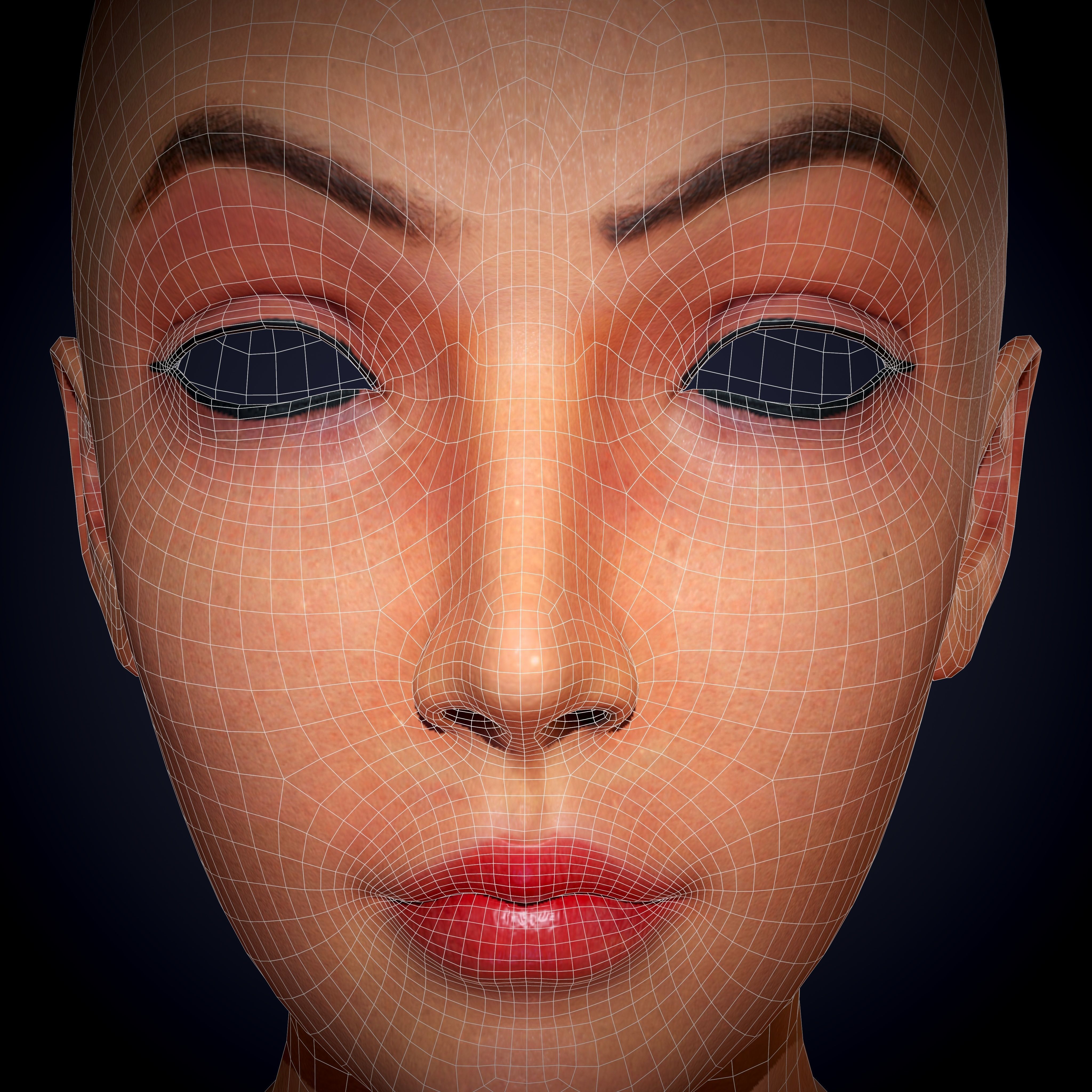 3D model Female Game Ready 3d Model VR / AR / low-poly | CGTrader