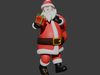 Santa Claus Rigged free 3D model rigged | CGTrader