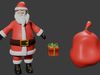 Santa Claus Rigged free 3D model rigged | CGTrader