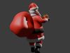 Santa Claus Rigged free 3D model rigged | CGTrader