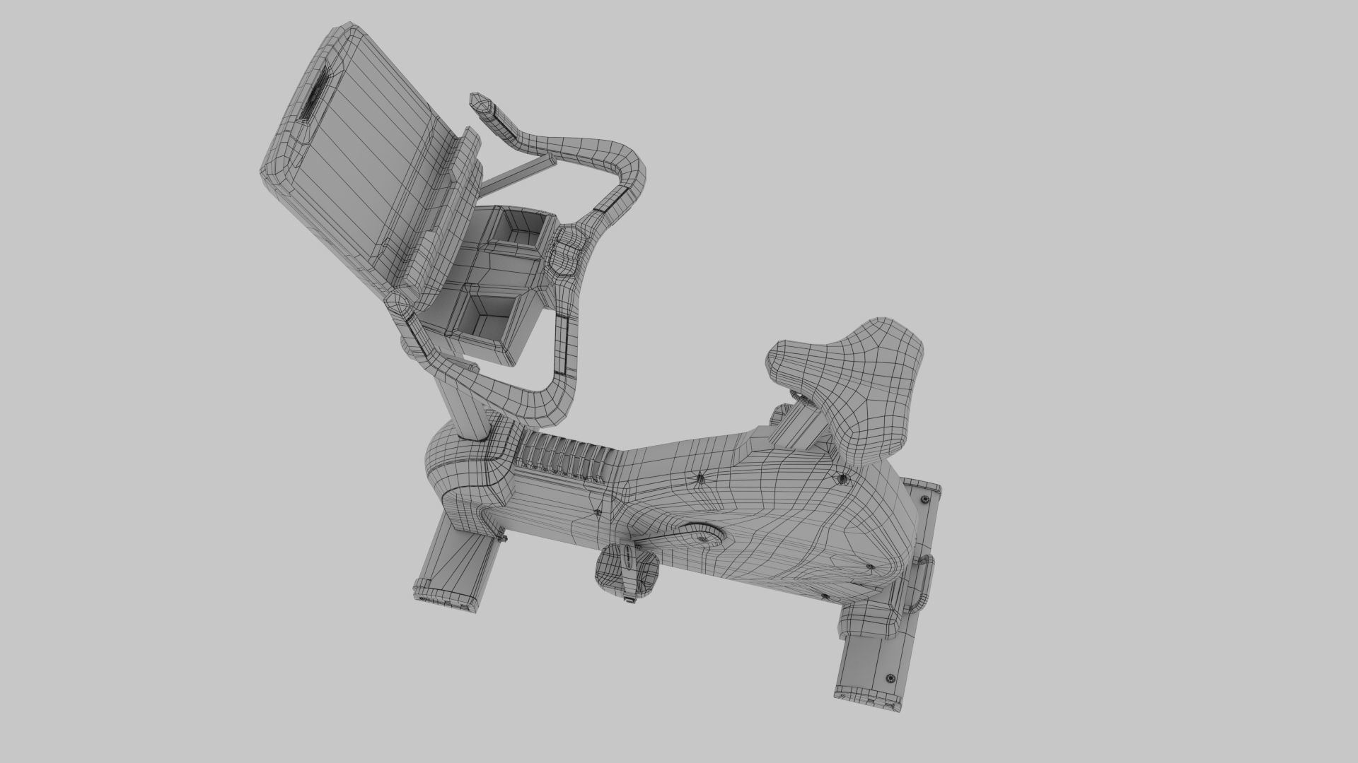 3D model Fitness Cycle VR / AR / low-poly | CGTrader