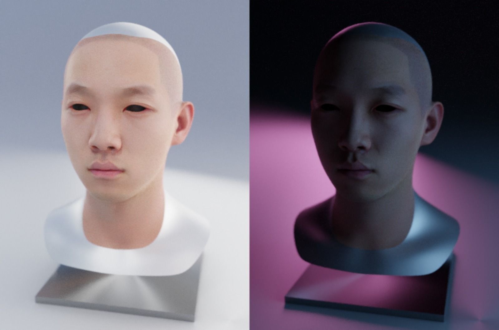 Handsome Korean male resembling Kai from EXO 3D model rigged | CGTrader