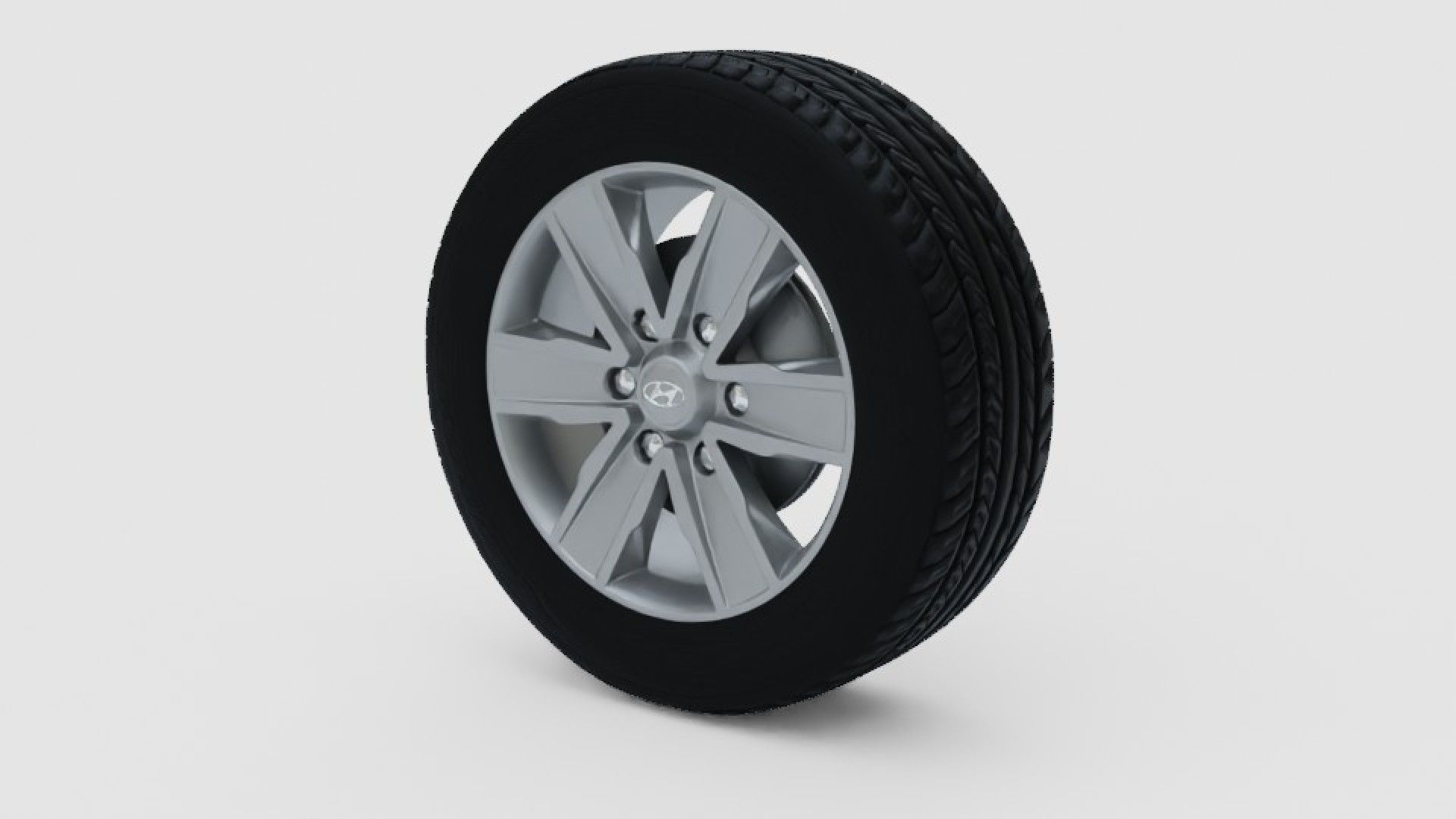 3D model Hyundai H350 Wheel With Rim VR / AR / low-poly | CGTrader