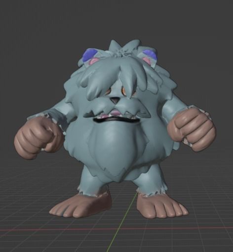 mojyamon 3D model 3D printable | CGTrader