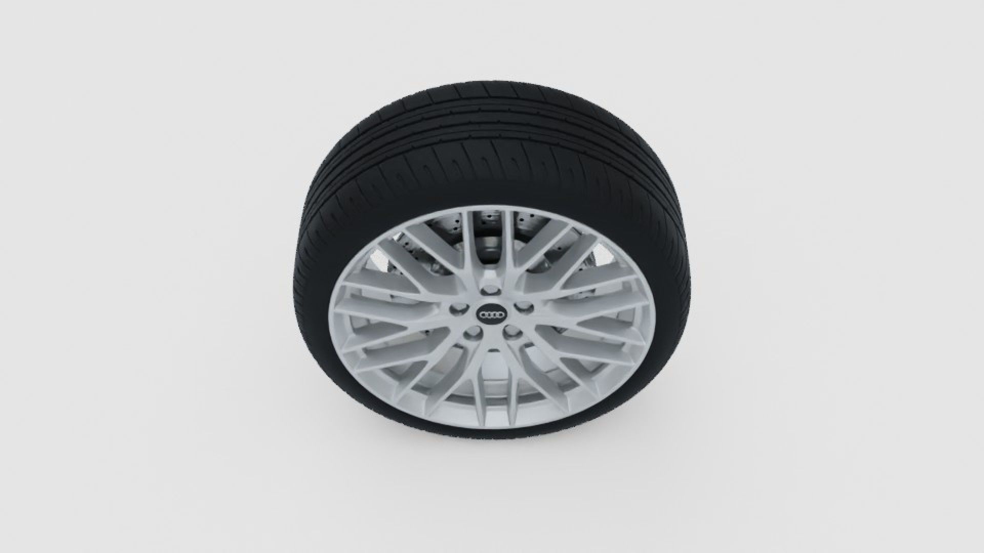 3D model Audi TT Wheel With Rim VR / AR / low-poly | CGTrader