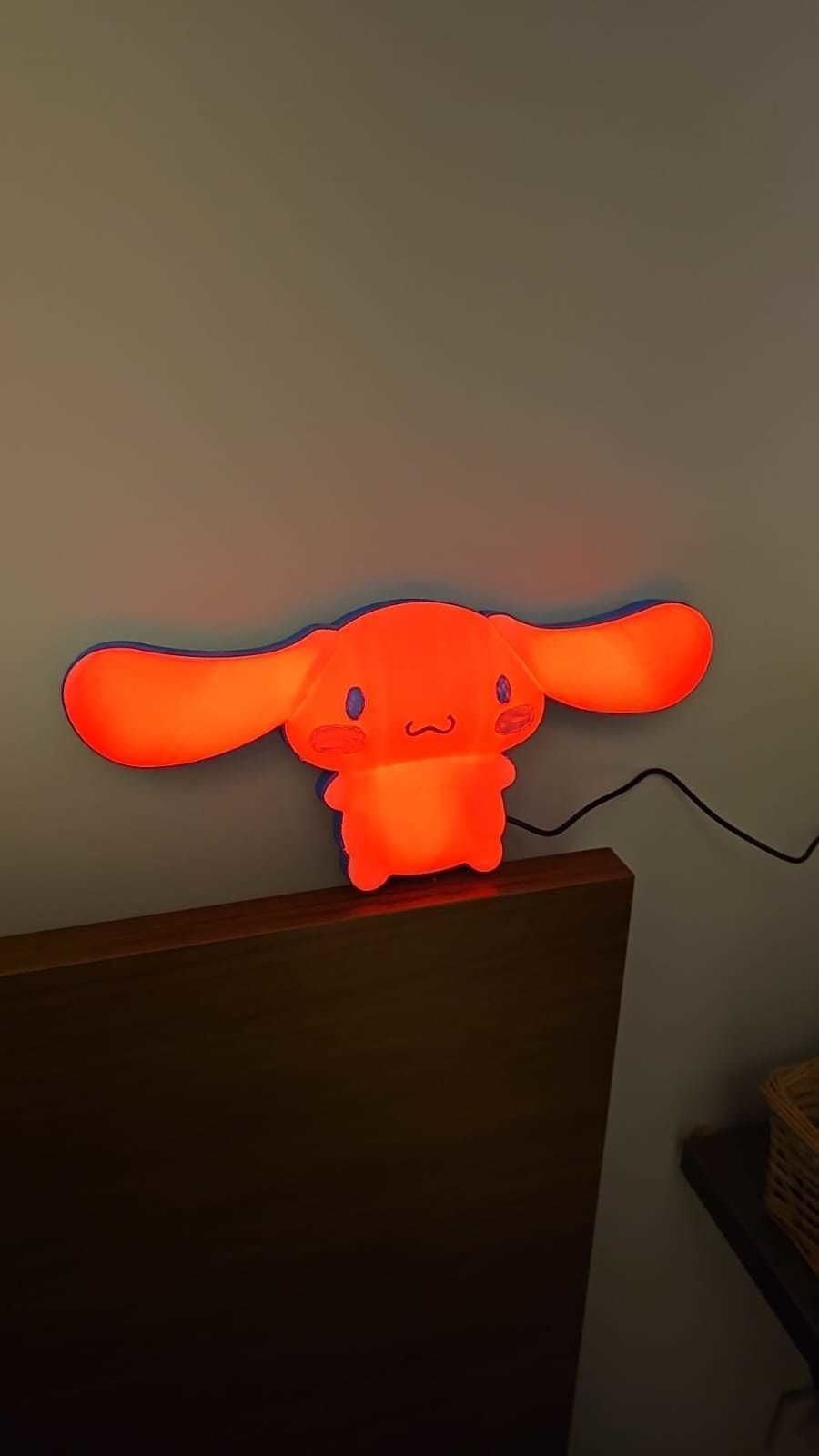 Cinnamoroll LED Lamp 3D model 3D printable | CGTrader