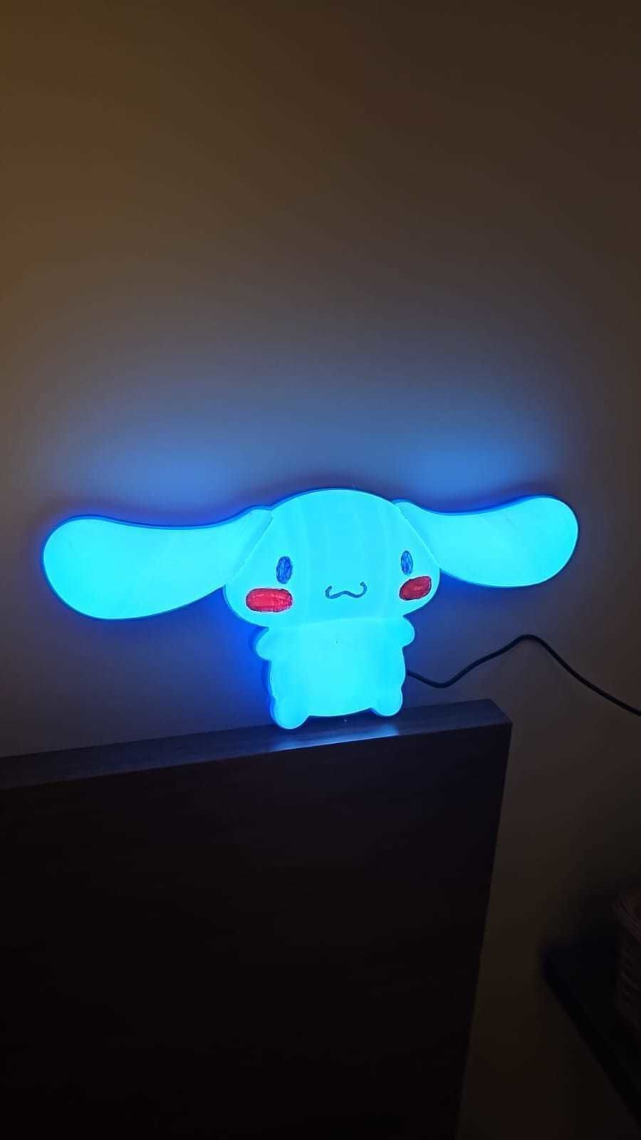 Cinnamoroll LED Lamp 3D model 3D printable | CGTrader