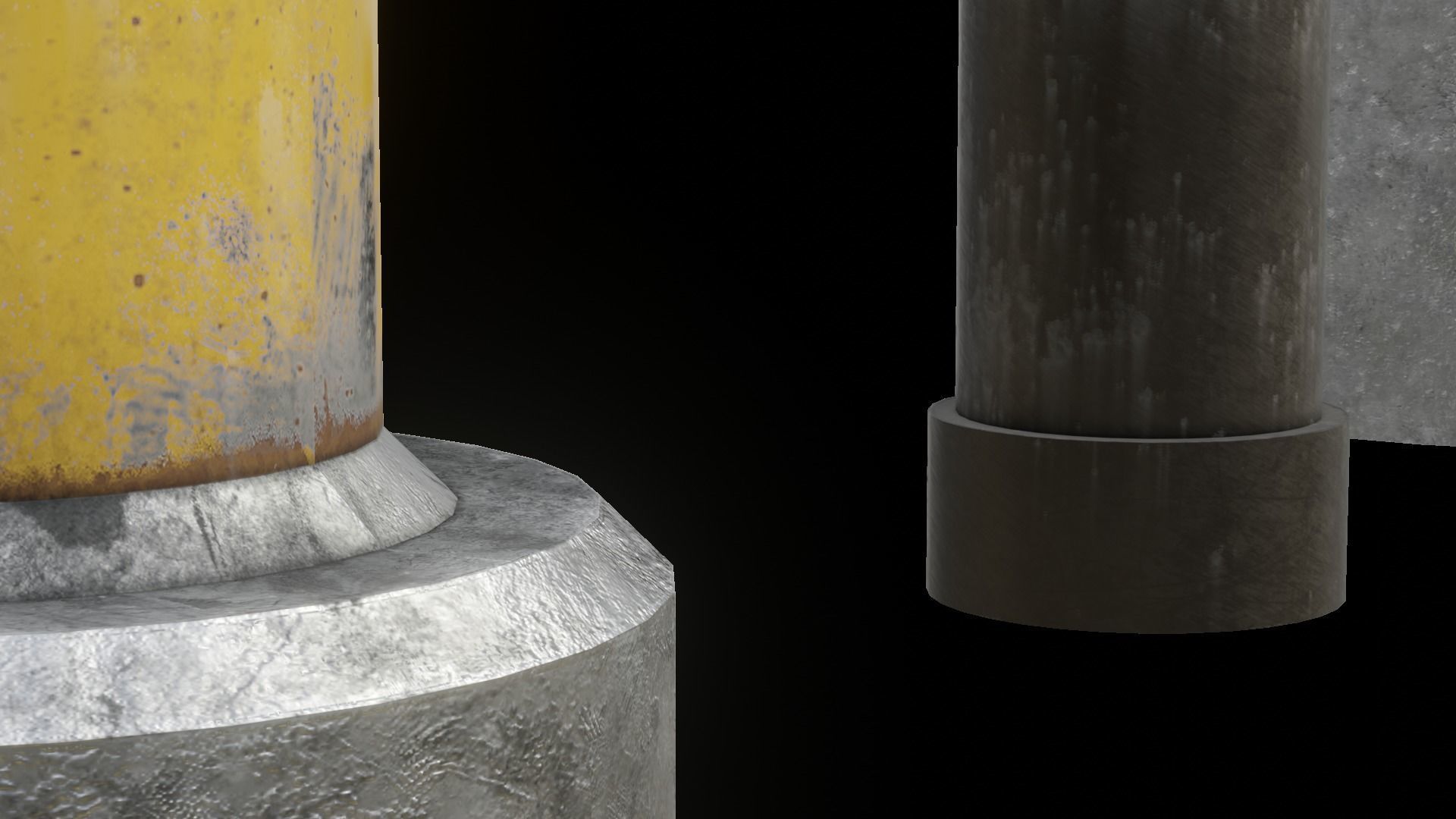 3D model Bollards Packs VR / AR / low-poly | CGTrader