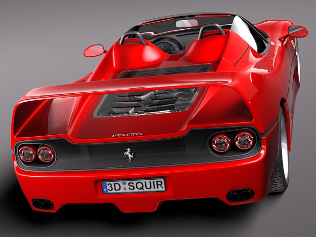 ferrari f50 3D model | CGTrader