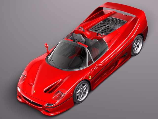 ferrari f50 3D model | CGTrader