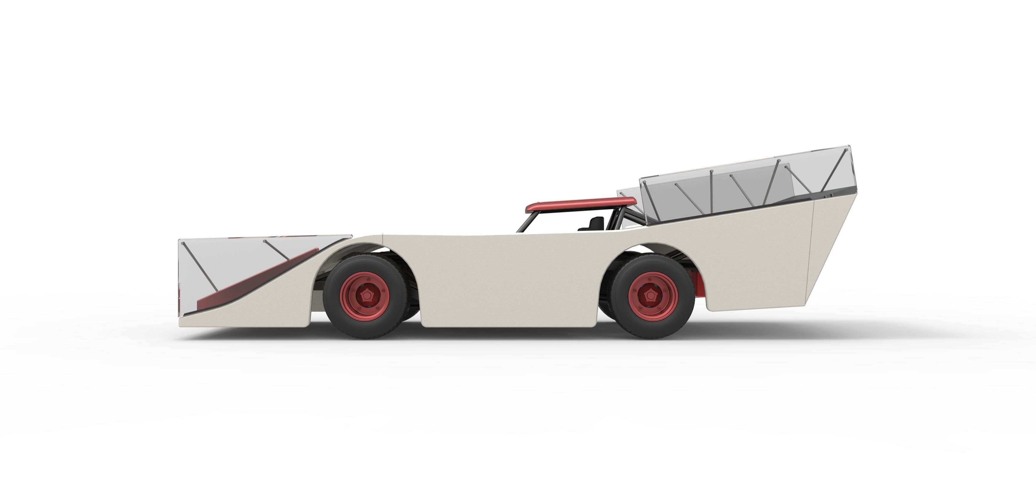 Vintage Outlaw dirt late model race car Scale 1 to 25 3D model 3D ...