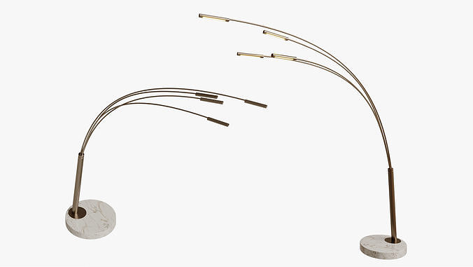 Floor lamp Juncos design emmemobili 3D model | CGTrader