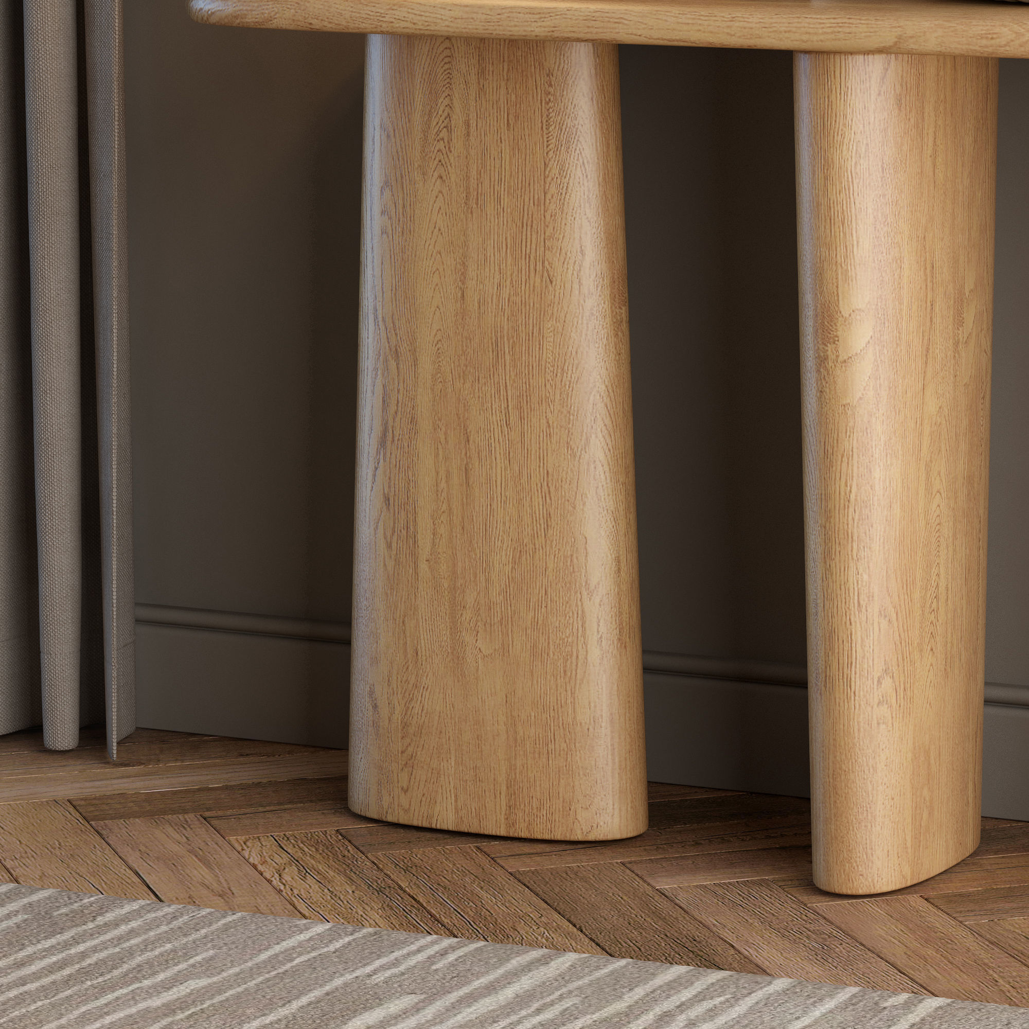 Console table with decor collection | CGTrader