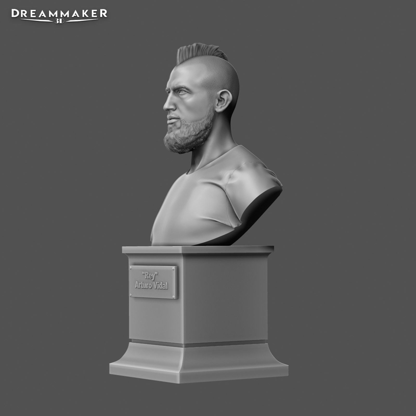 Arturo Vidal Bust 3D model 3D printable | CGTrader