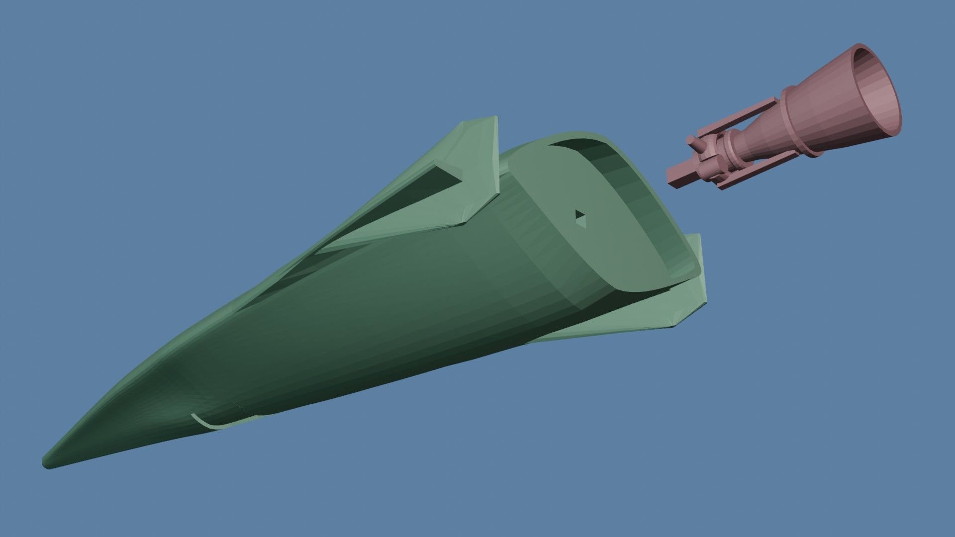 Model 192 ISINGLASS reconnaissance aircraft 3D model 3D printable ...