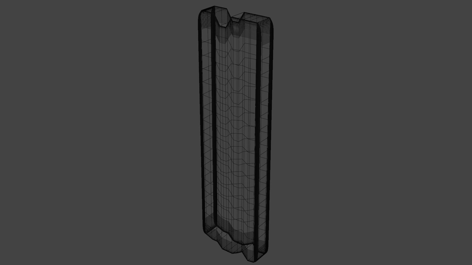 3D model Simple Low Poly Wood Plank Asset with Textures VR / AR / low ...