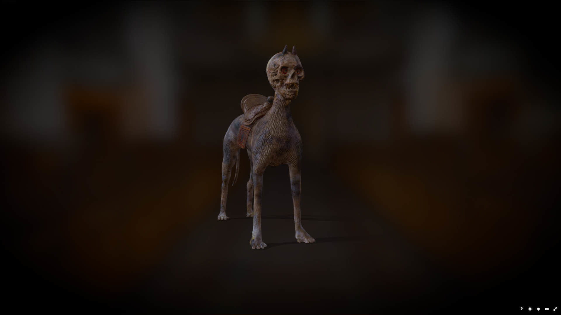 Hell Dog 01 3D model | CGTrader