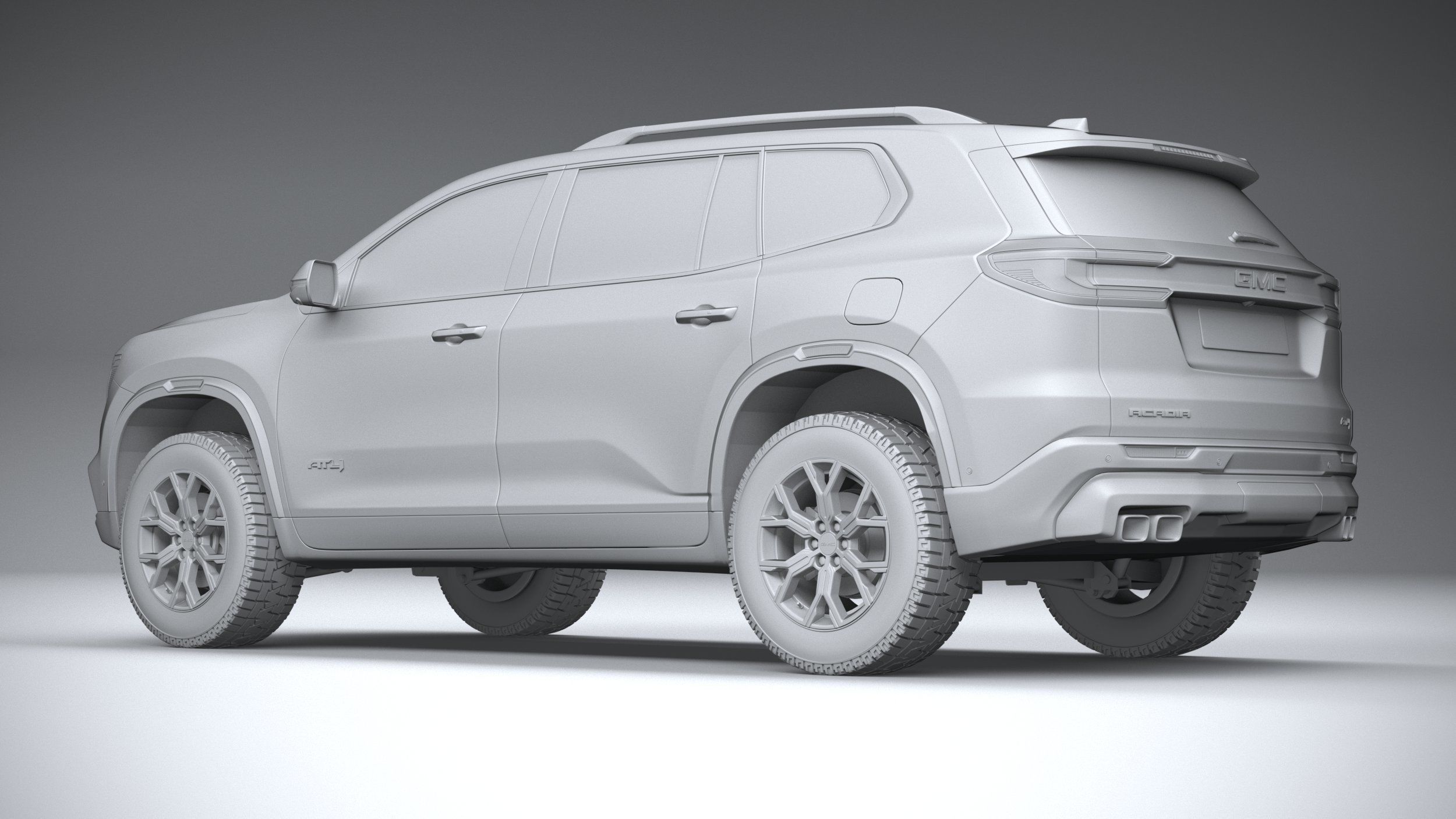 GMC Acadia 2024 3D model | CGTrader