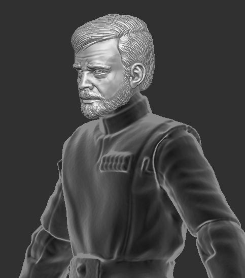 Star Wars Legends Luke Black Series 3D model 3D printable | CGTrader