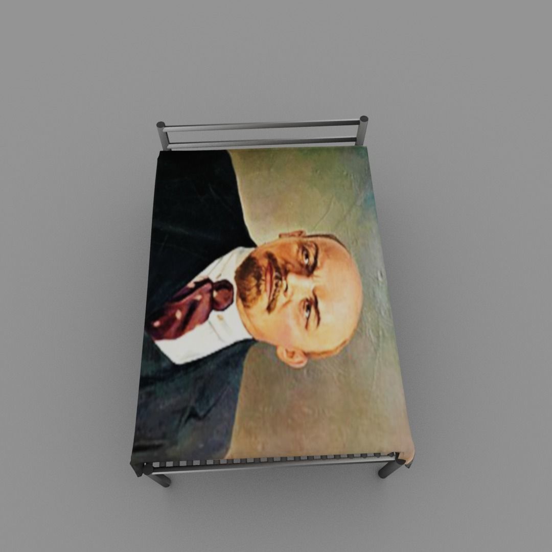 3D model Bed Soviet union VR / AR / low-poly | CGTrader
