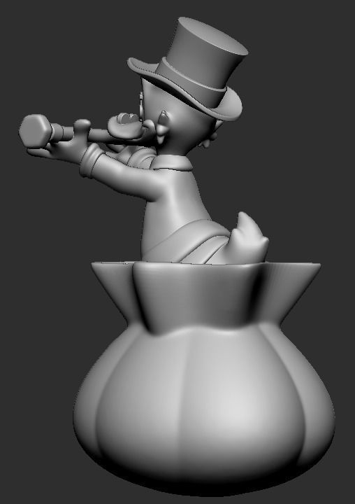 Scrooge McDuck 3D model 3D printable | CGTrader