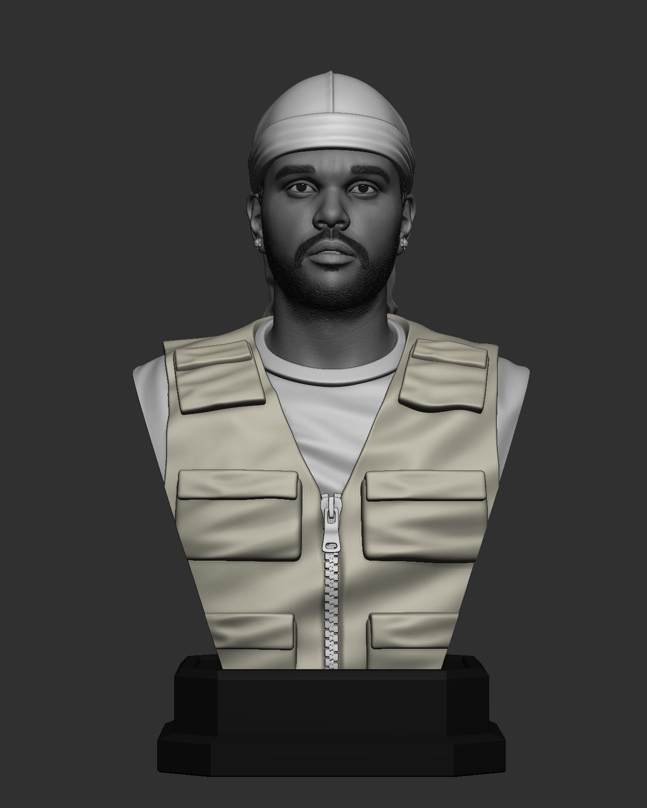 The Weeknd MF DOOM Mask - Bust 3D model 3D printable | CGTrader