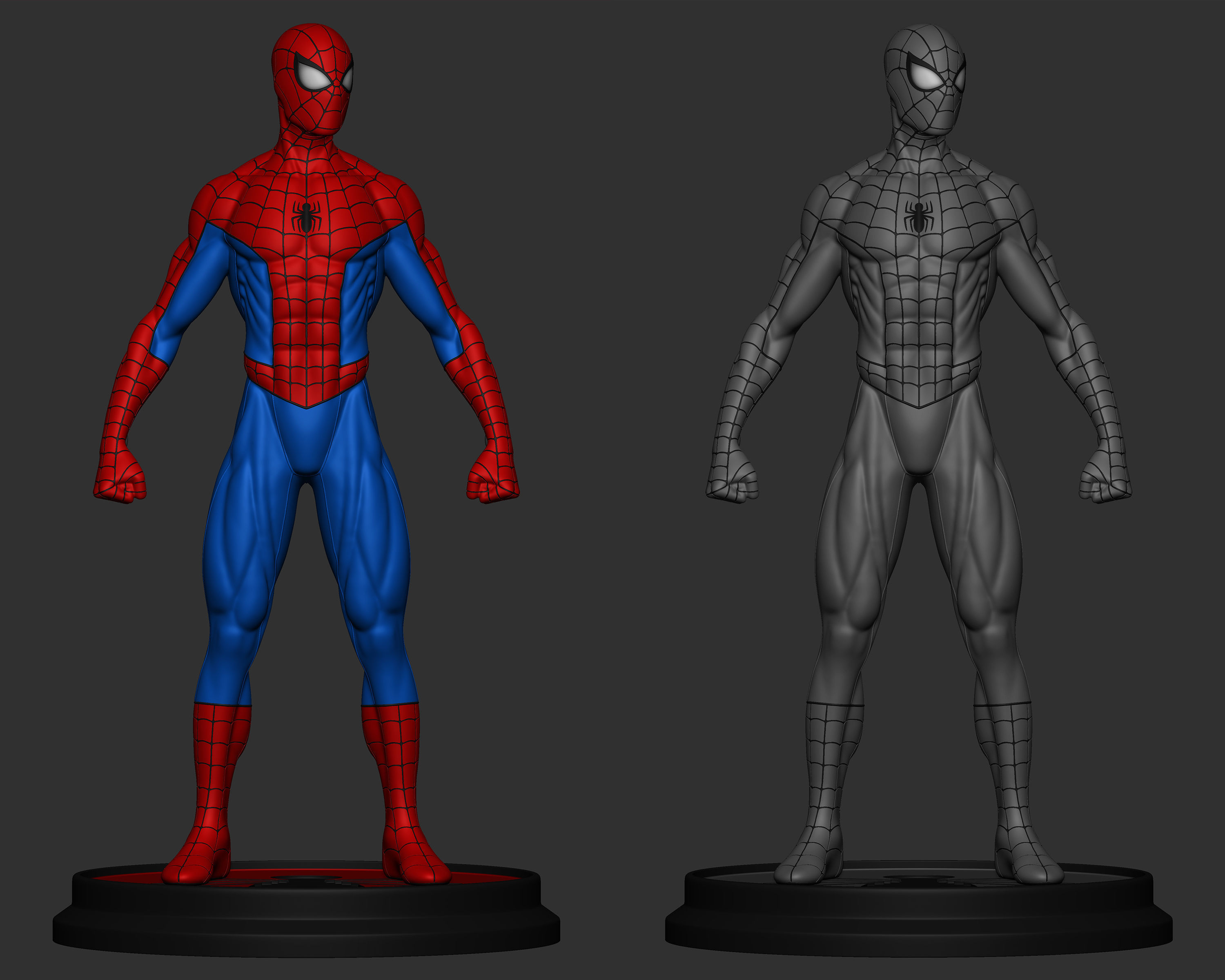 Spider-man Archivo STL Impresion 3D Fan Art 3D model 3D printable ...