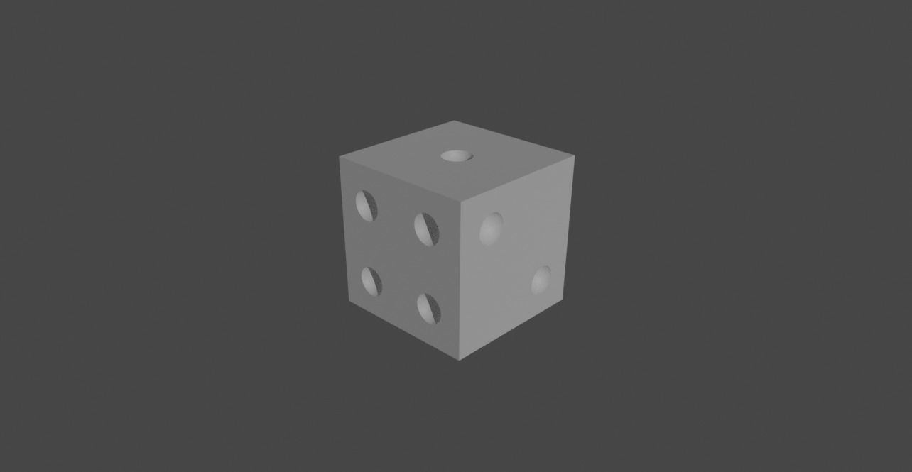 Classic Dice free 3D model 3D printable | CGTrader