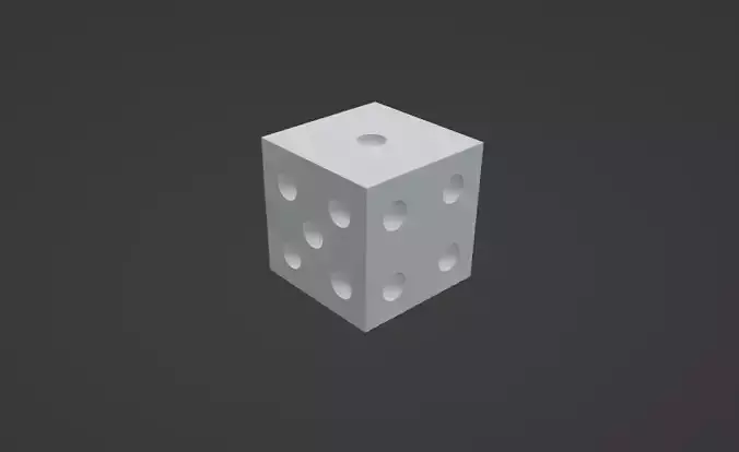 Classic Dice free 3D model 3D printable | CGTrader