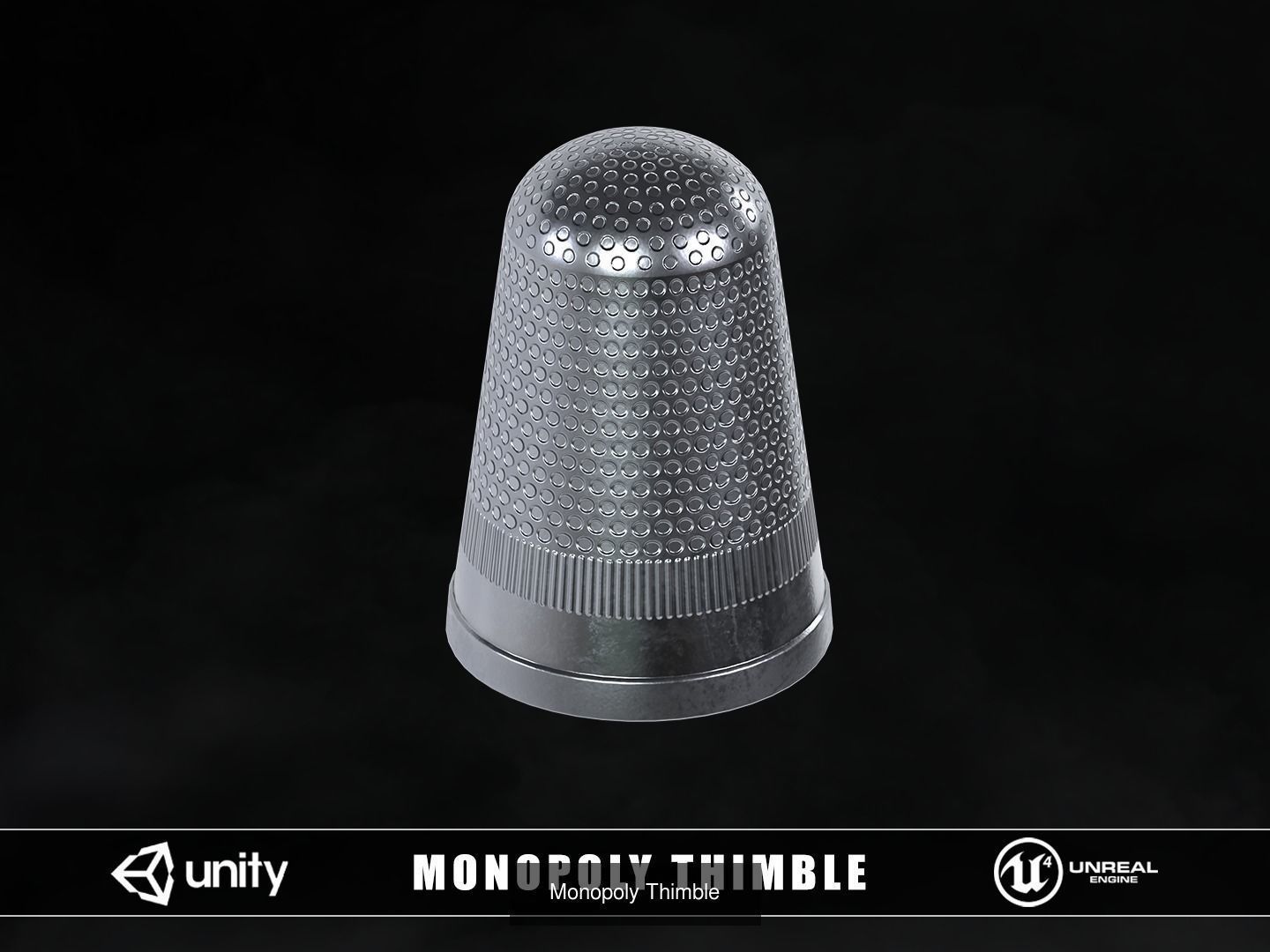 3D Model Collection Monopoly Pieces VR / AR / low-poly | CGTrader