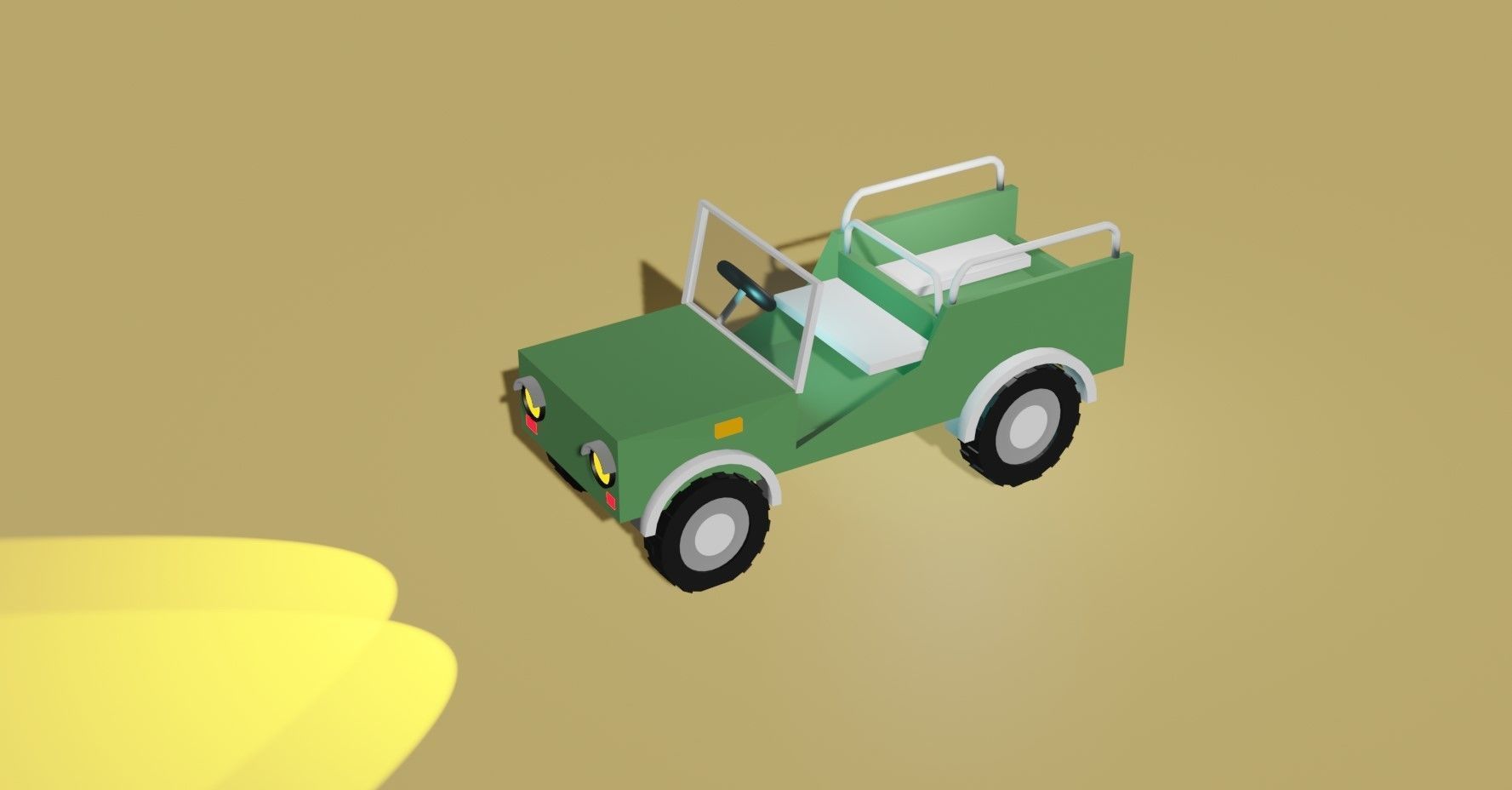 safari car 3d model free VR / AR / low-poly 3D model | CGTrader