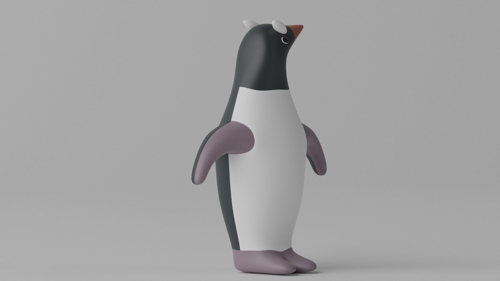 Cartoon Penguin 3D model | CGTrader