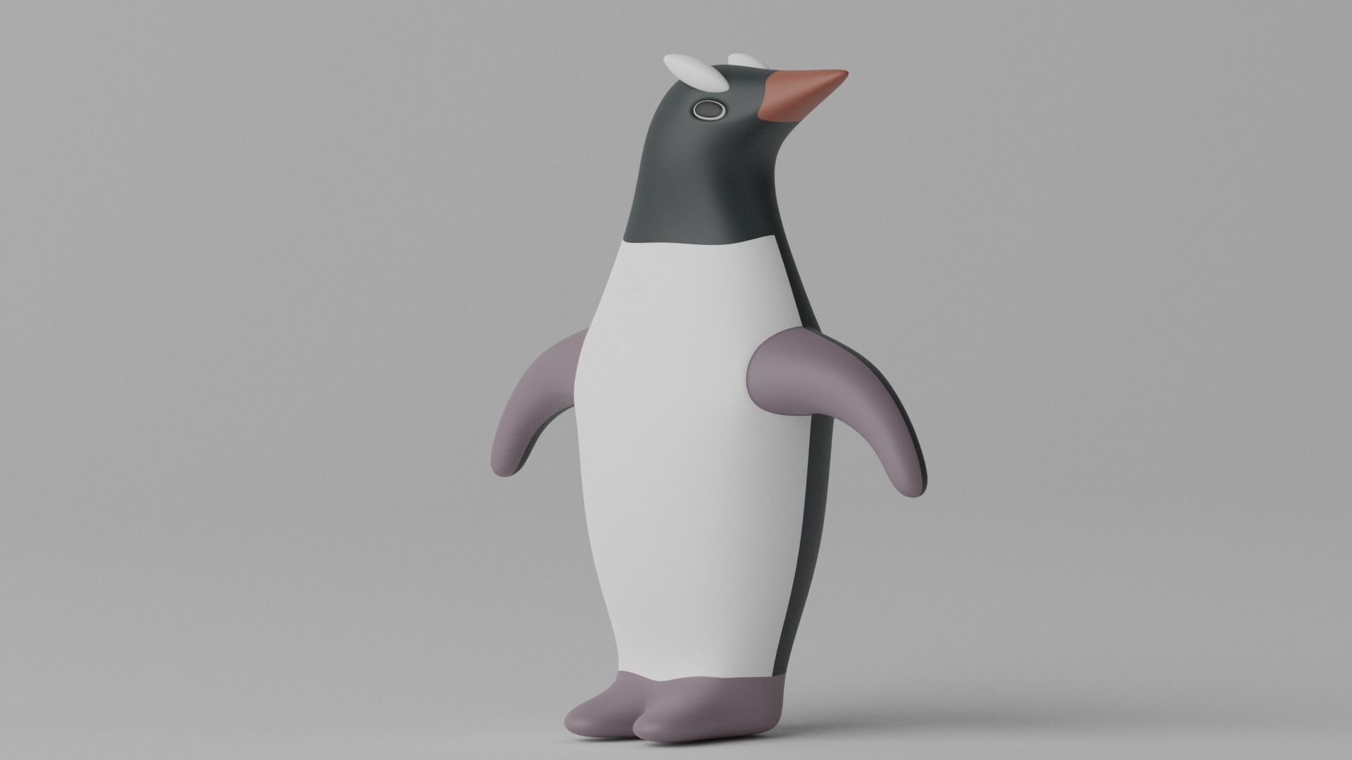 Cartoon Penguin 3D model | CGTrader
