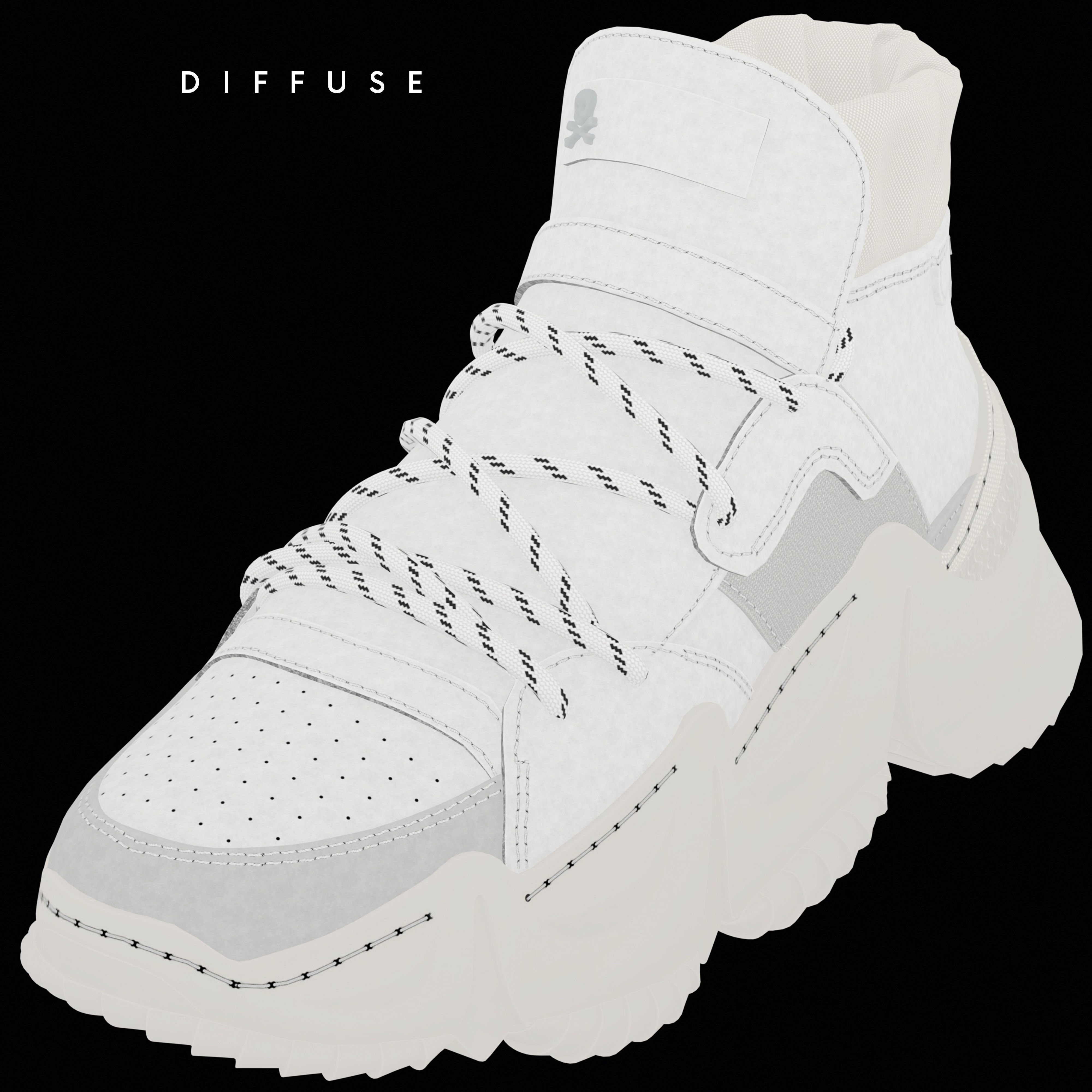 SNEAKER - REAL-TIME 3D MODEL - 4K PBR TEXTURE 3D model | CGTrader