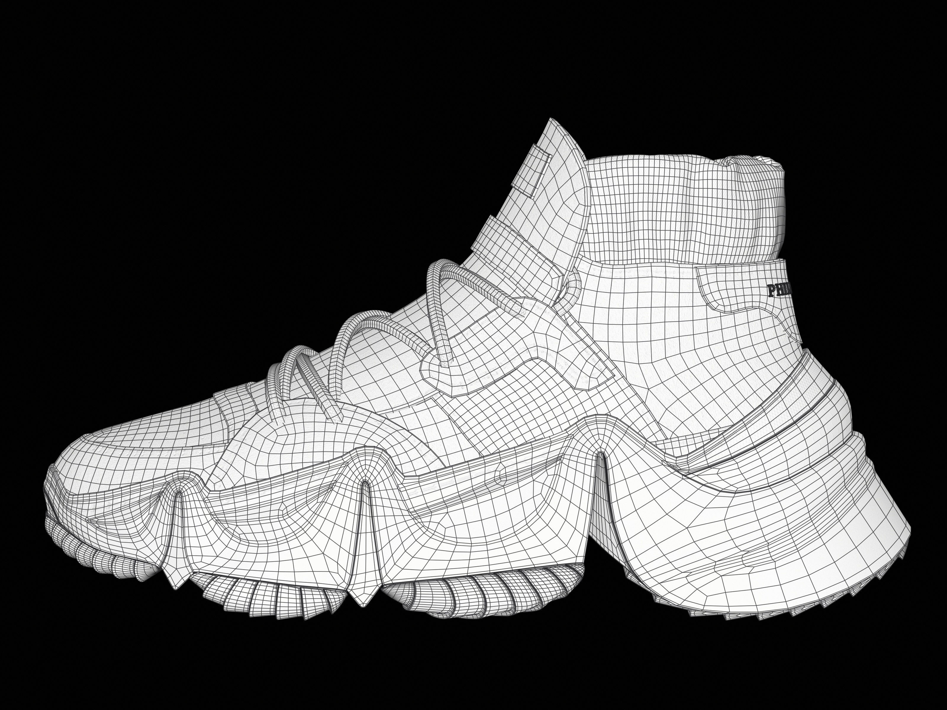 SNEAKER - REAL-TIME 3D MODEL - 4K PBR TEXTURE 3D model | CGTrader
