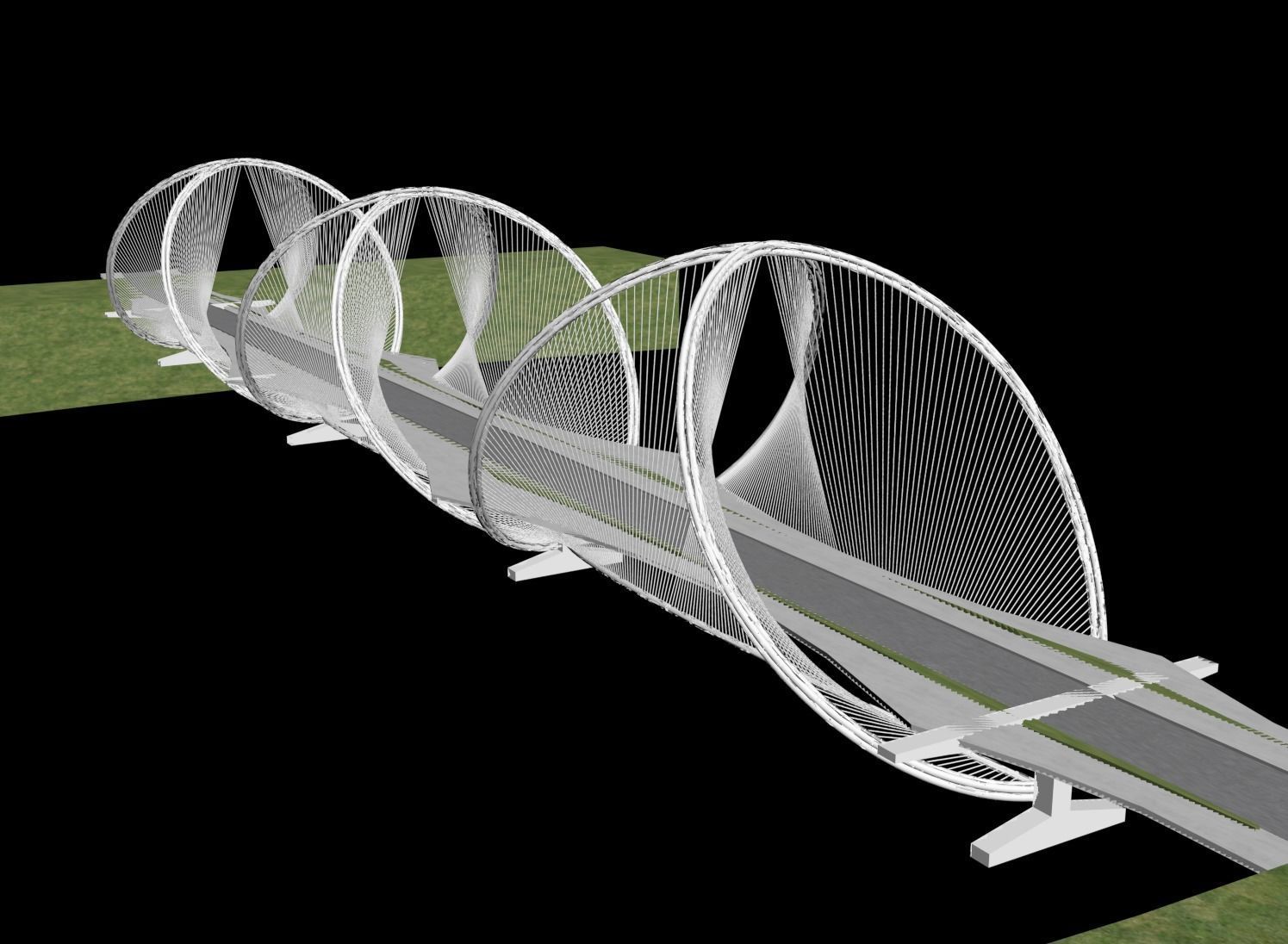 Bridges Design 3D model | CGTrader